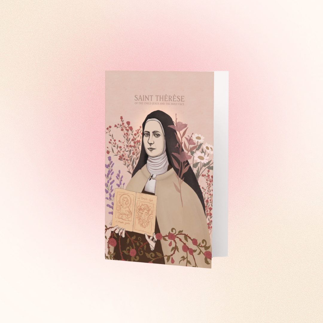 St. Therese of Lisieux - prayer card – andhersaints